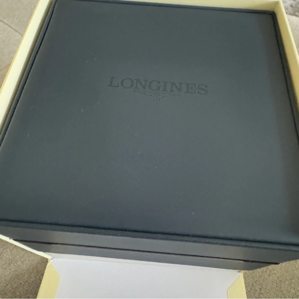 Longines | Accessories | Longines Silver Stainless Steel Chronograph ...